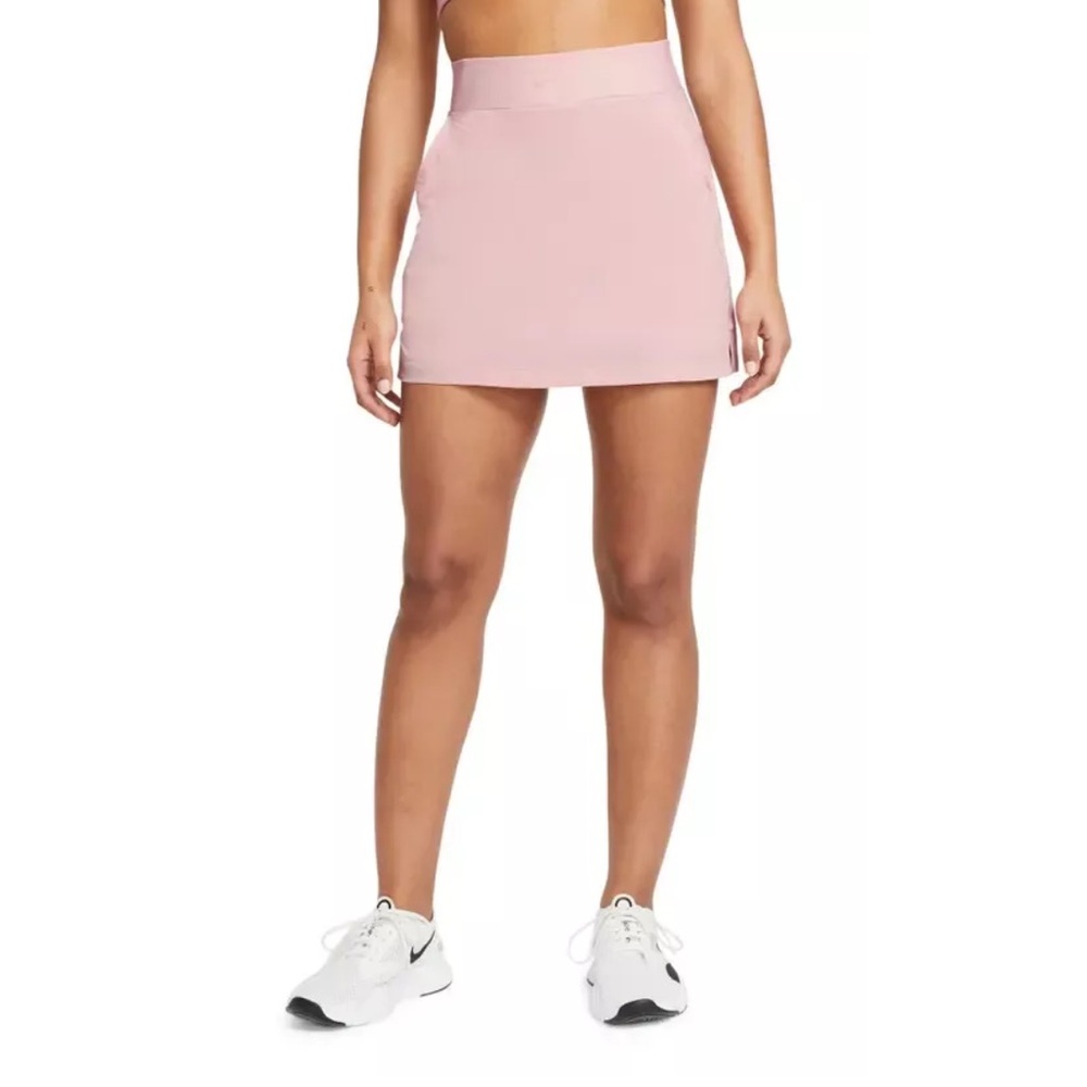 Nike Light Pink Dri-Fit Bliss Luxe Training Skort - Gem